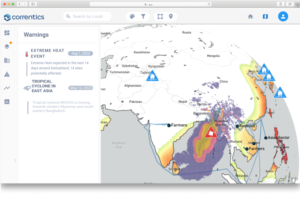 Correntics - Climate Risk Analytics Platform