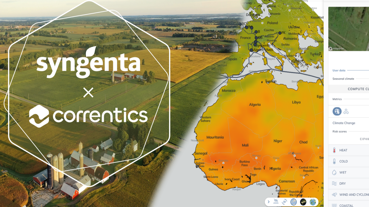 Syngenta leverages Correntics’ climate risk analytics platform to ...